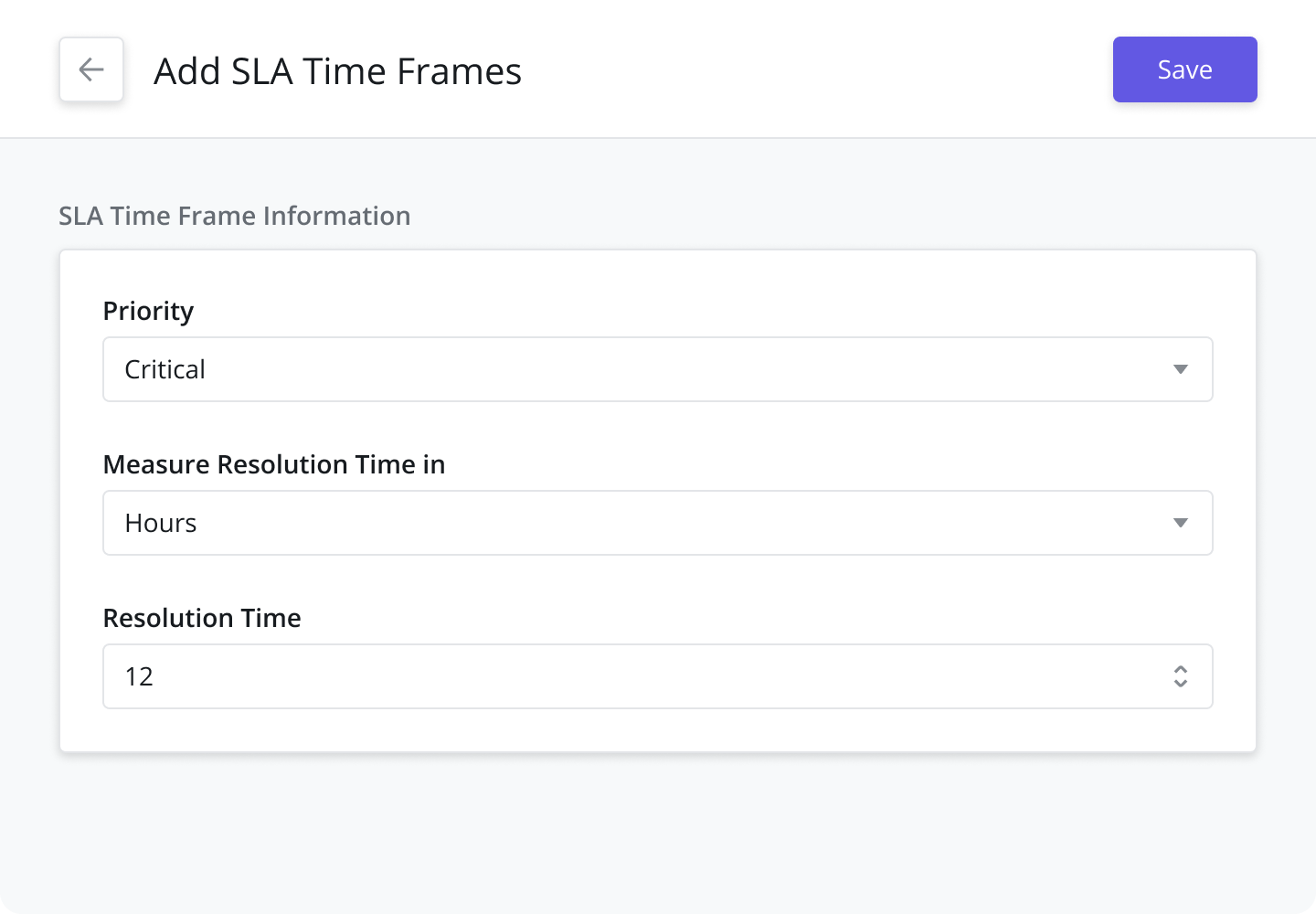 Work Order & Task Settings